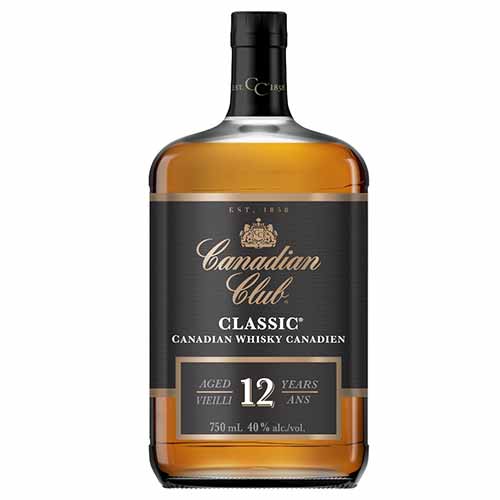 Canadian Club Classic 12yr 750ml | Wine & Liquor Delivery Vancouver, BC